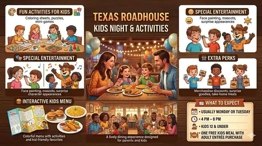 Family Joy Awaits:Texas Roadhouse Kids Menu & Kids Eat Free 2026